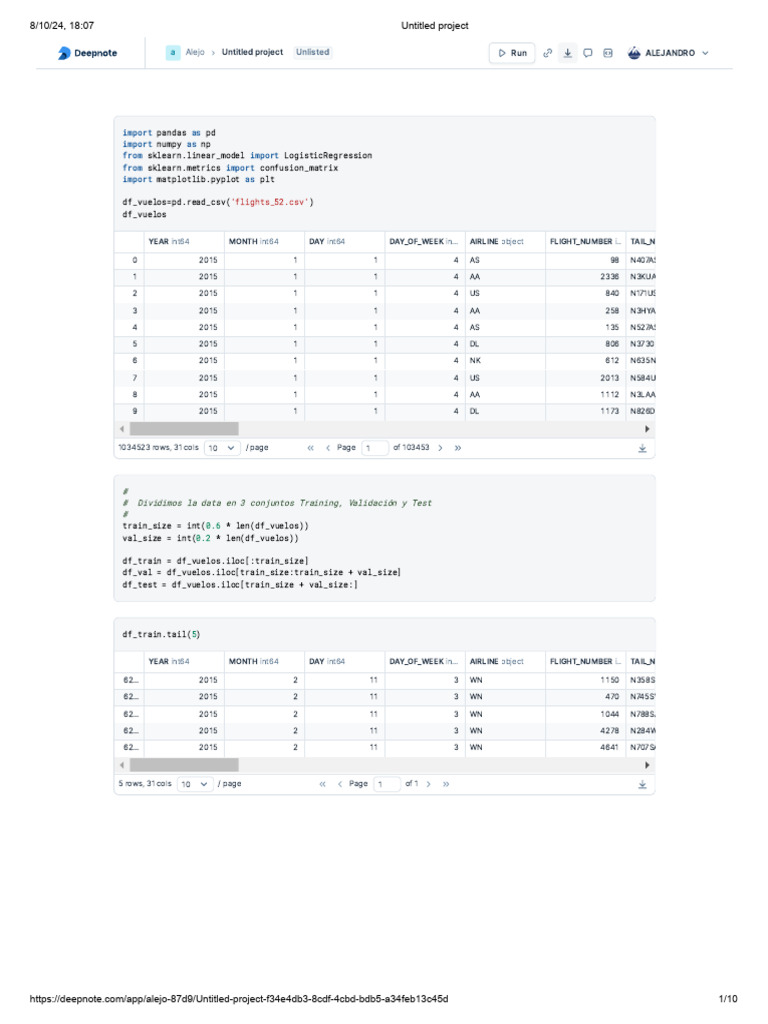 Ejemplo Machine Learning Python | PDF | Análisis de regresión ...