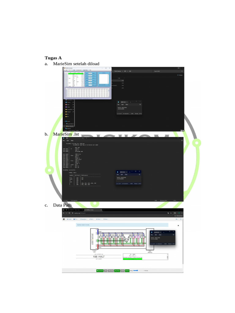 Gambar Dan Source Code Untuk Bab Ii | PDF | Computer Architecture
