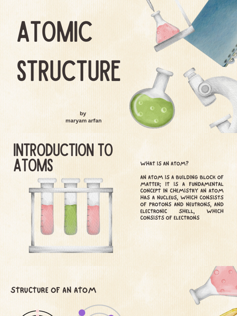 Understanding Atomic Structure Basics | PDF | Atoms | Isotope