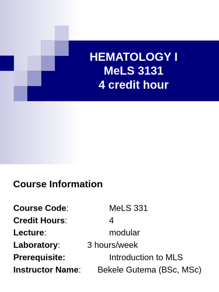 Hema I Chapter 1 - Introduction - 2 | PDF | Medical Specialties | Clinical Medicine