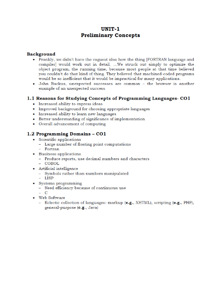 PPL Unit 1 Total Notes | PDF