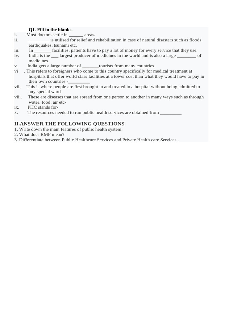 Ch2 Civics Worksheet | PDF