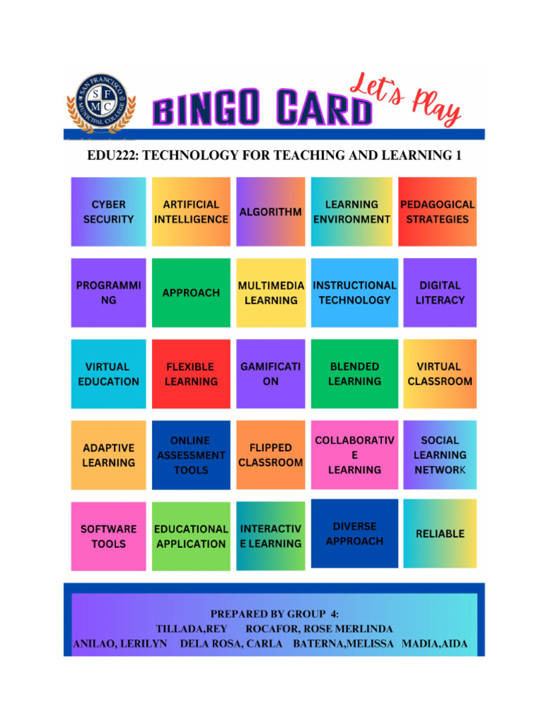 Bingo Card | PDF