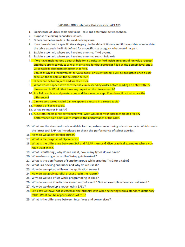 oops interview | PDF