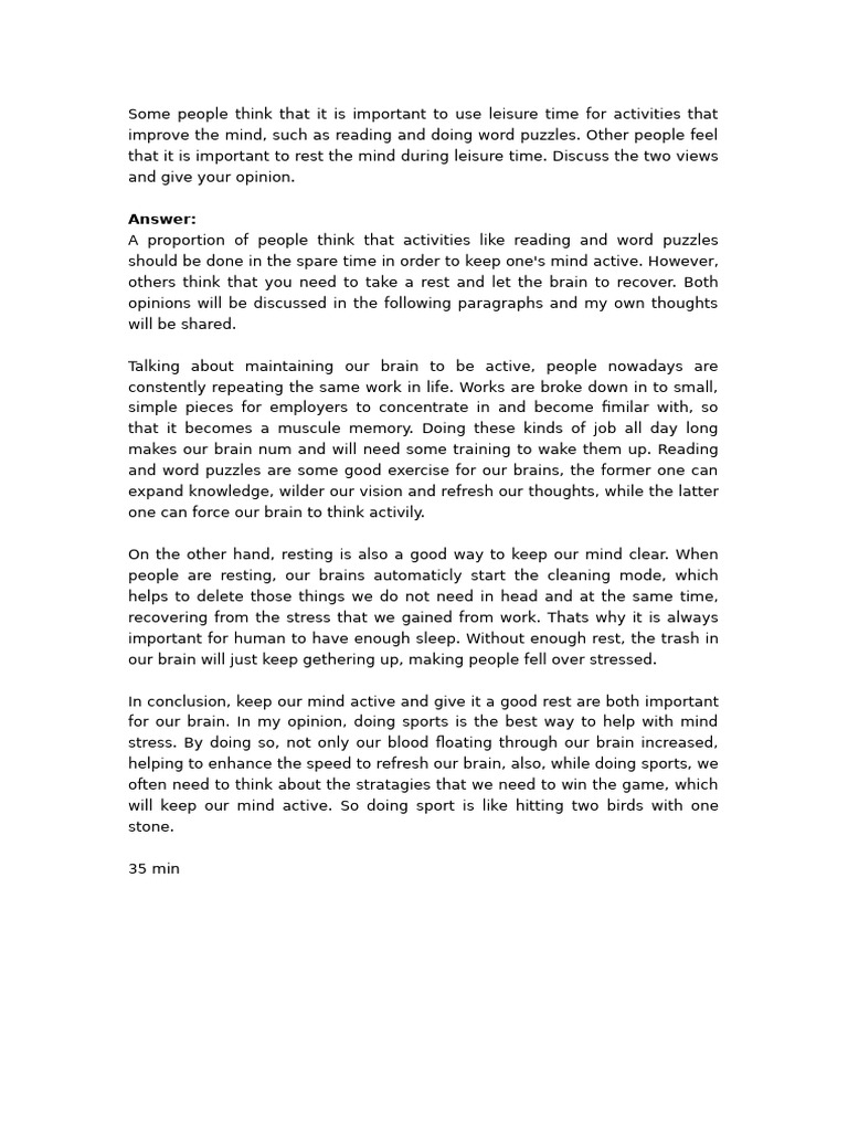Writing Task 2 Homework 916 Pdf 9604