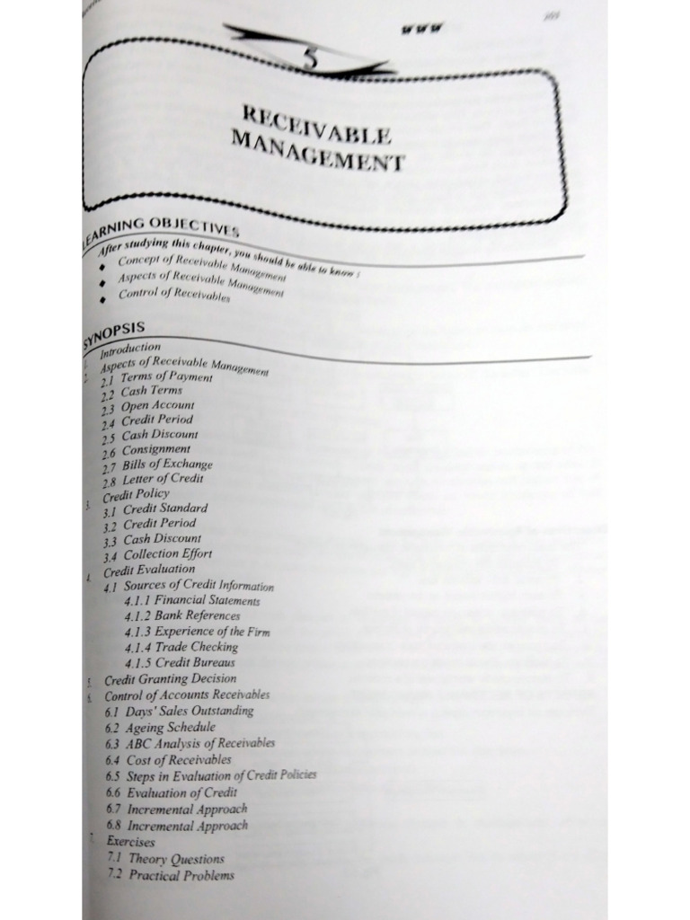 Receivables Management | PDF