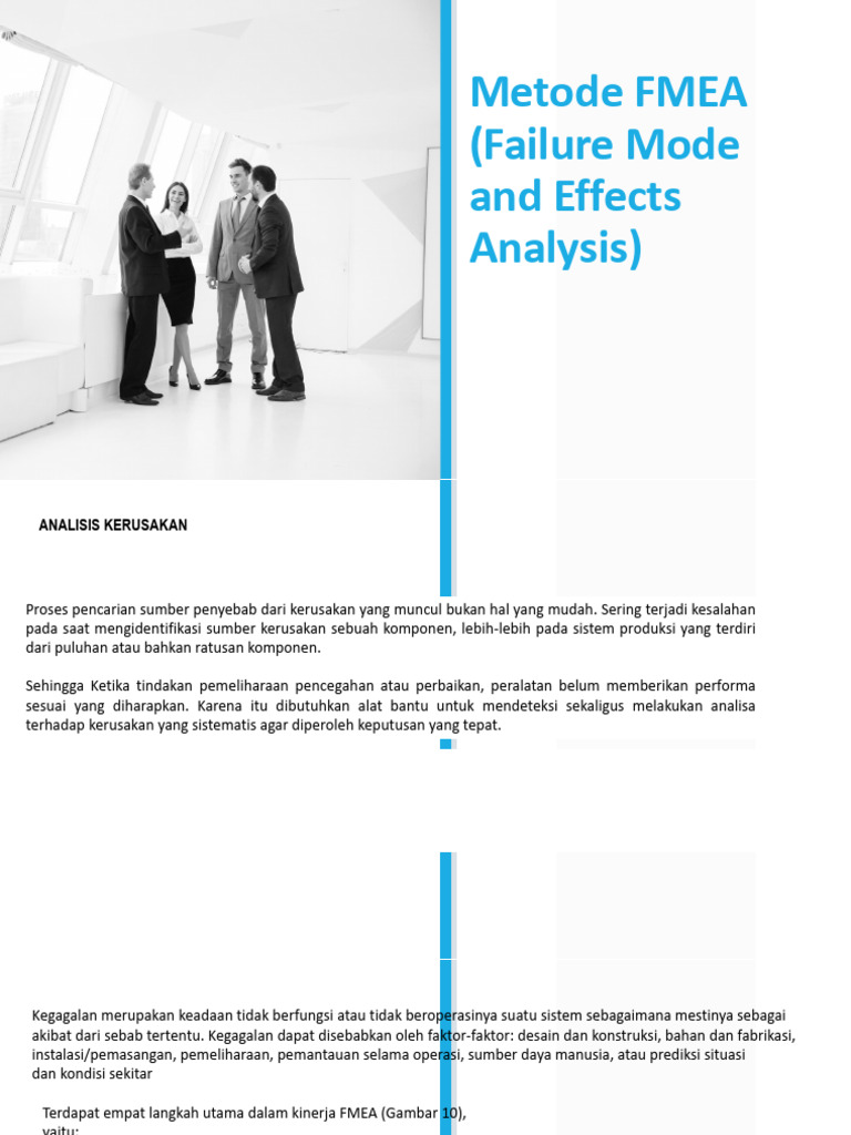 Analisis Kerusakan - Metode FMEA | PDF