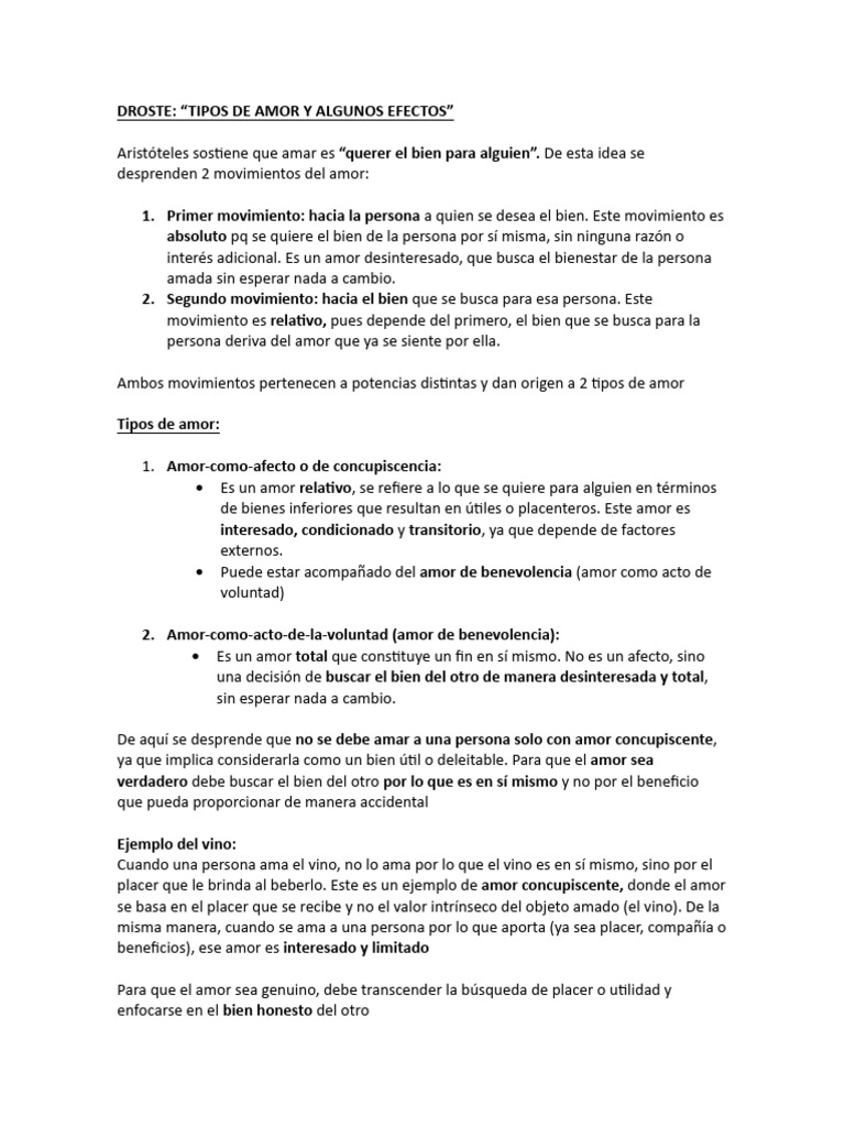 Textos Control 2 | PDF | Amor | Placer