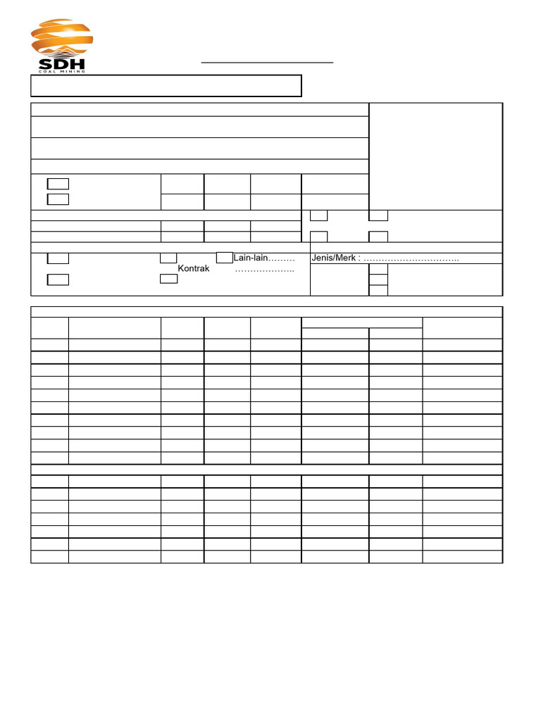 Form DPK SDH | PDF | Karier & Perkembangan
