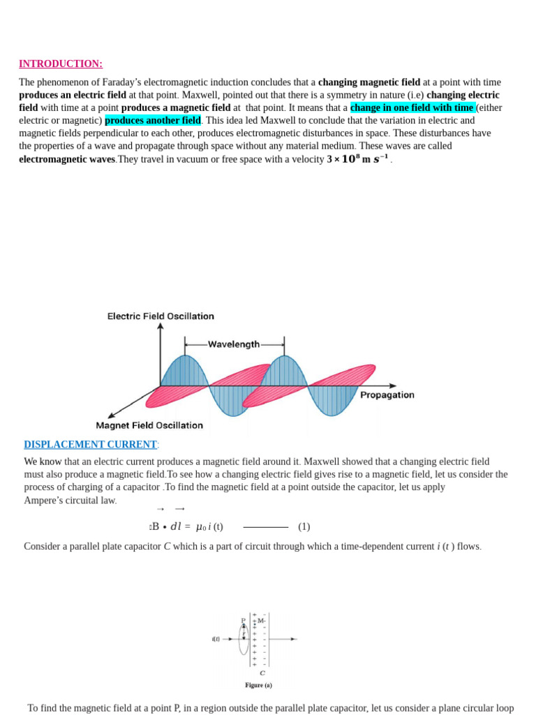 Class_12-Physics_ Alternating current and Electromagnetic Waves | PDF ...