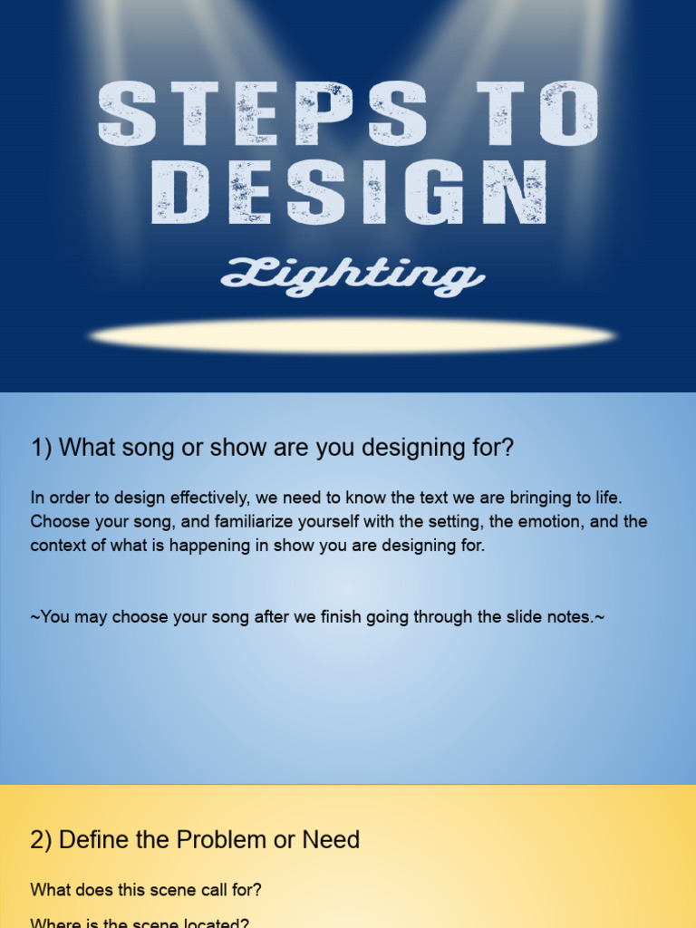 Steps of Design - Lighting 2023 | PDF