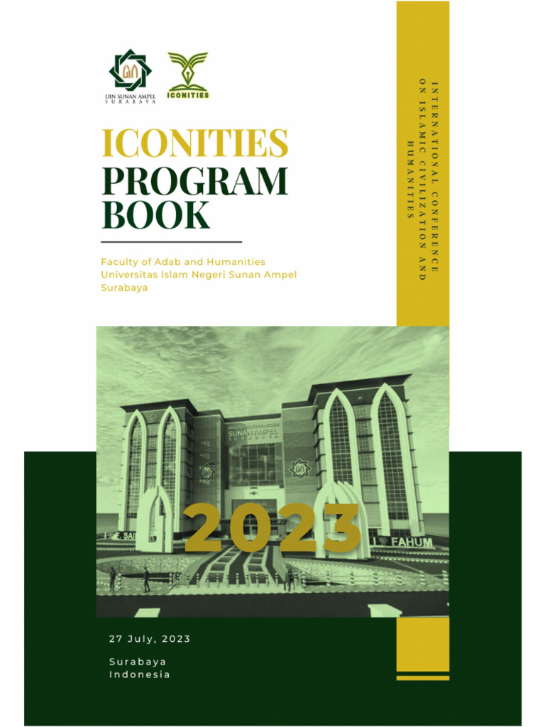 Conference Program Book ICONITIES 2023 | PDF | Religion & Spirituality