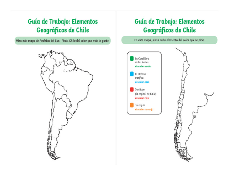 Guia Elementos Geogr-Ficos 1 | PDF
