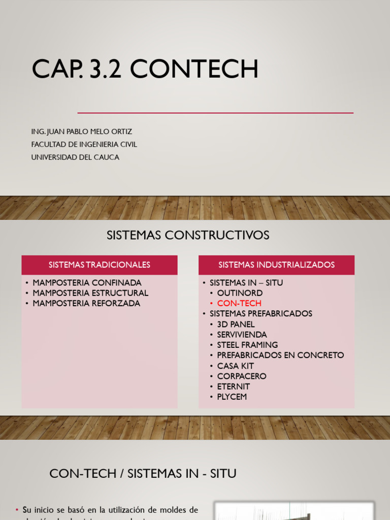 CAP. 3.2 Contech | PDF | Albañilería | Hormigón