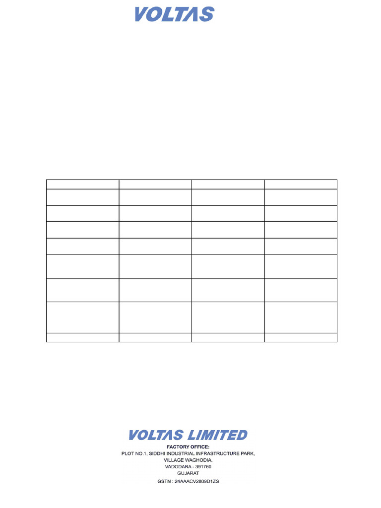 5TR Condencer ODU | PDF