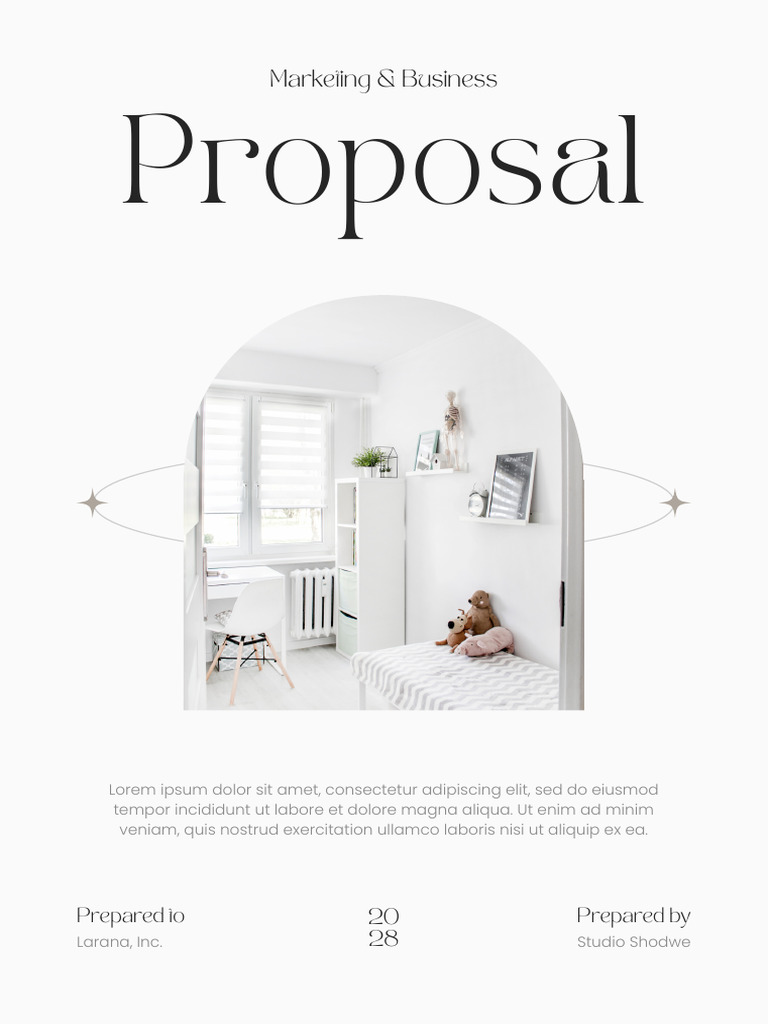 Clean Minimalist Marketing & Business Proposal PDF | PDF | Career & Growth