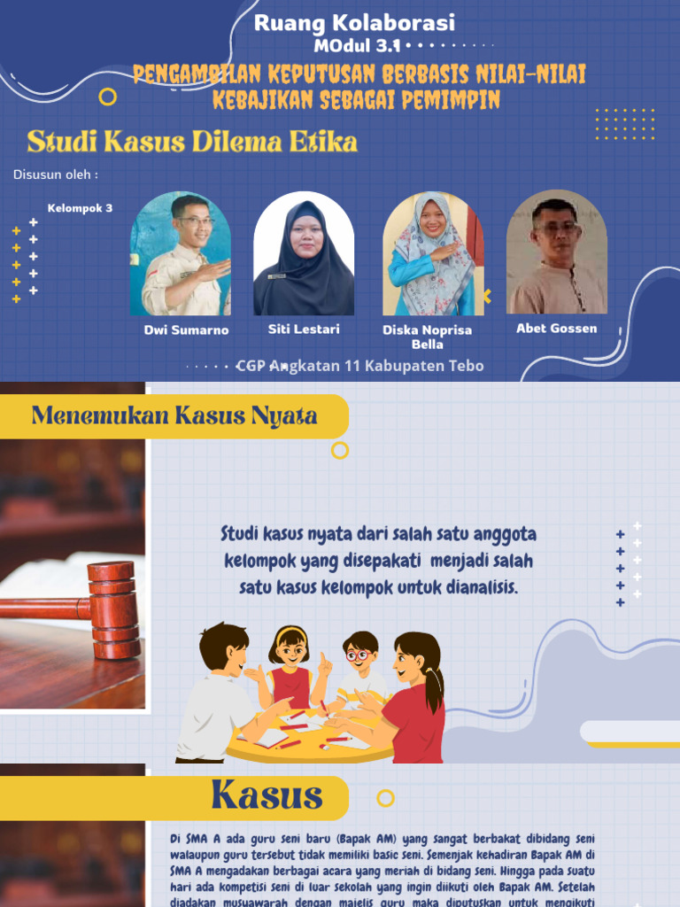 Ruang Kolaborasi MOdul 3.1-Kelompok 3 - Compressed | PDF | Karier & Perkembangan | Kesehatan ...