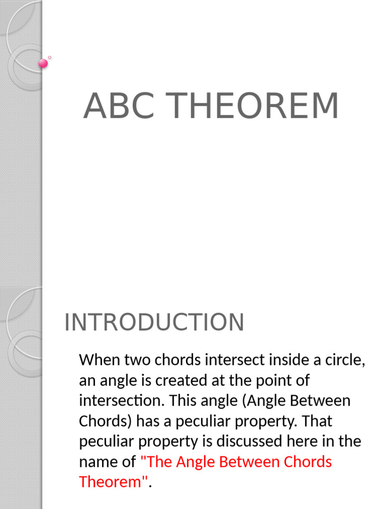 ABC THM As Photo | PDF | Home & Garden | Science & Mathematics