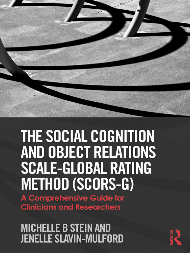 The Social Cognition and Object Relations Scale-Global Rating Method ...