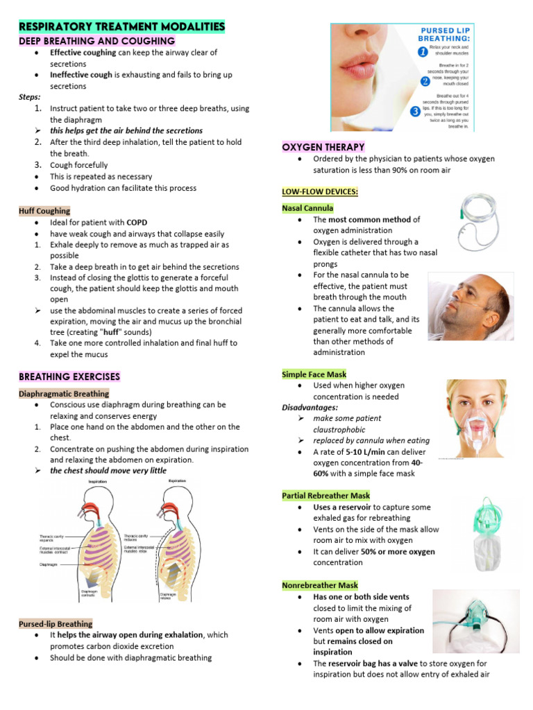 Respiratory Care Modalities and Abg | PDF | Breathing | Exhalation