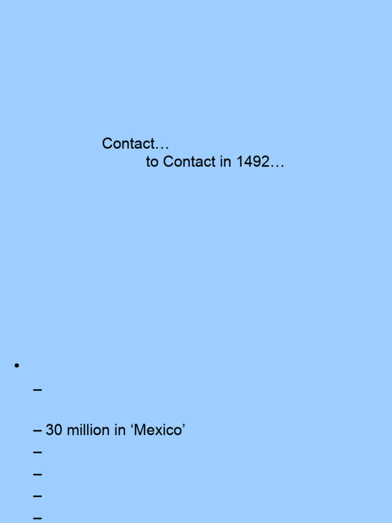 AP Unit 1 Lecture 2014 | PDF | Spanish Colonization Of The Americas ...