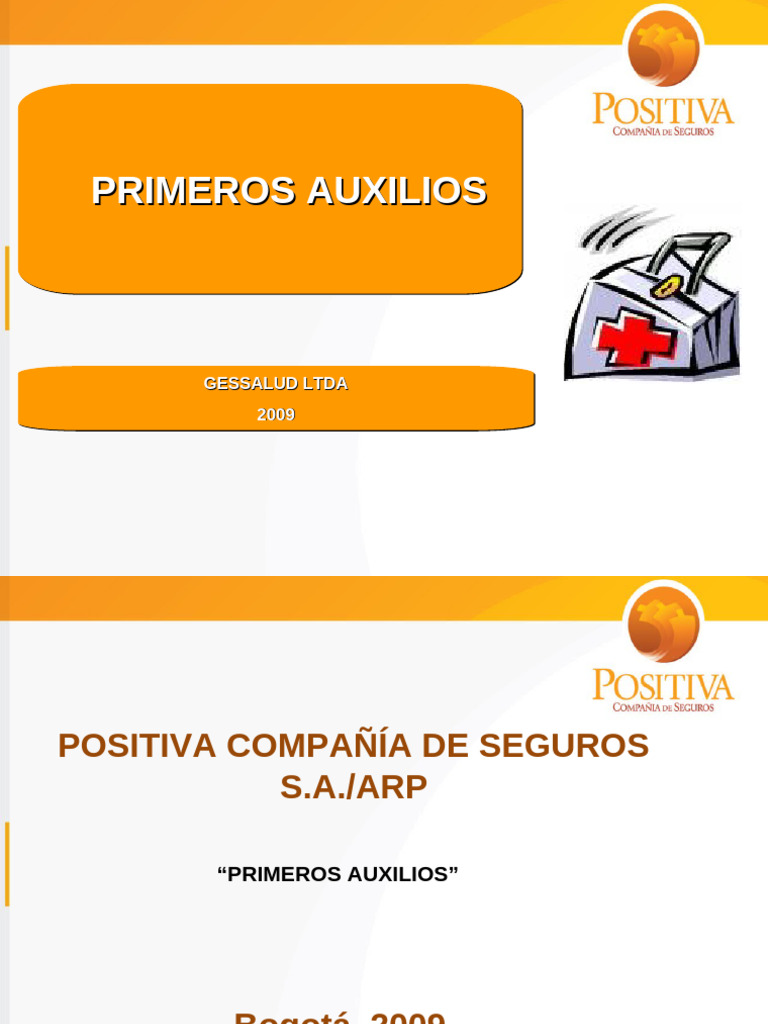 Primeros auxilios | PDF | Reanimación cardiopulmonar | Primeros auxilios