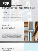 Types of Concrete Joints Explained | PDF | Concrete | Civil Engineering