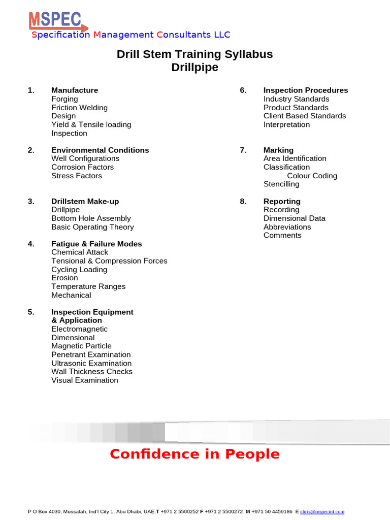 Syllabus Dp Pdf