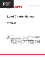 SANY STC800S Load Charts Manual | PDF | Crane (Machine) | Elevator