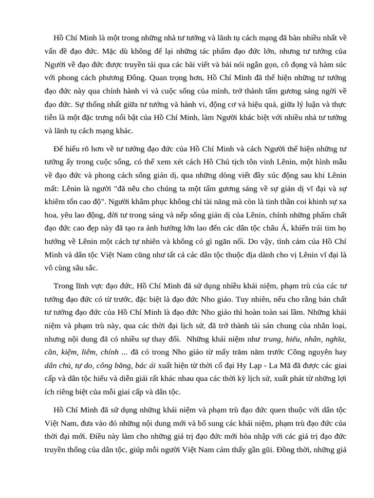 Soan Tieu Luan TT HCM | PDF