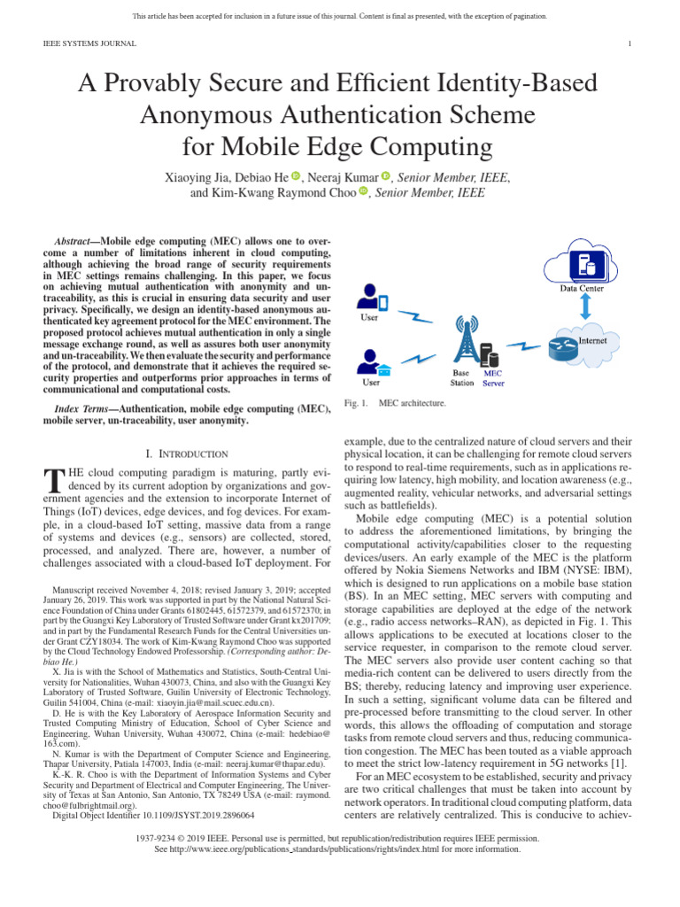 Jia 2019 | PDF | Computer Security | Security