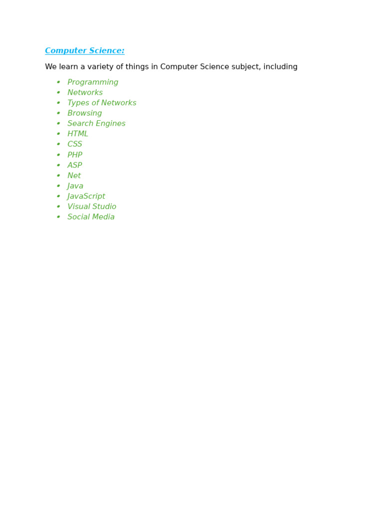 Assignment of Computer Science | PDF