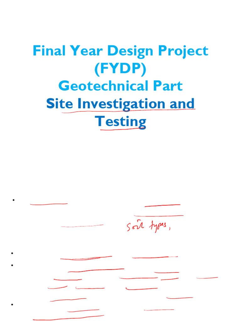 Geotechnical Site Investigation Guide | PDF | Deep Foundation | Civil ...