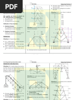 TOS CM - 9 - Virtual Work Method | PDF | Truss | Force