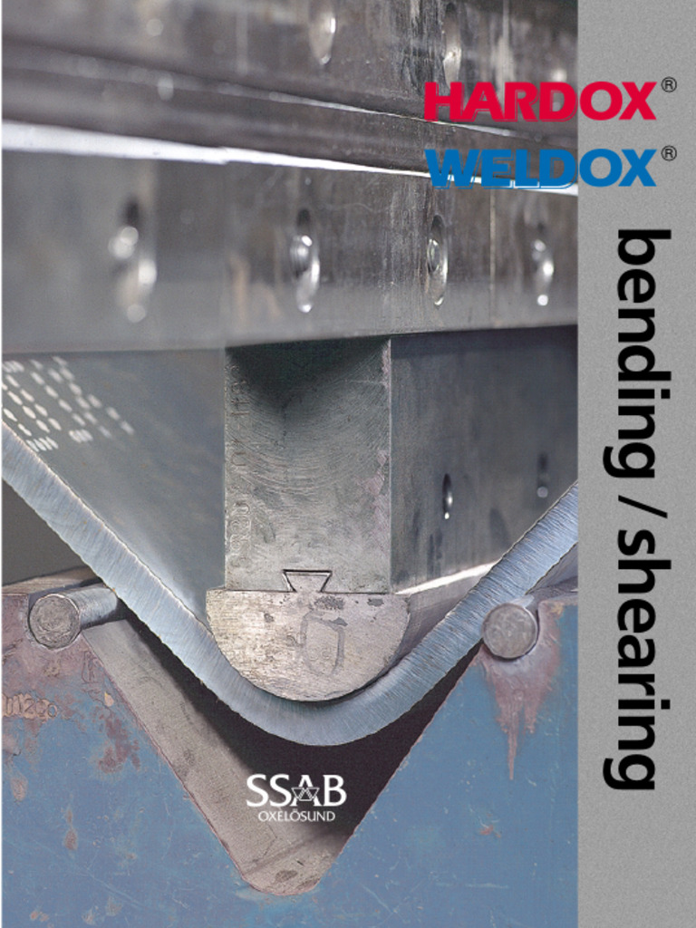 Bending Guidelines for HARDOX Steels | PDF | Mechanical Engineering | Industrial Processes