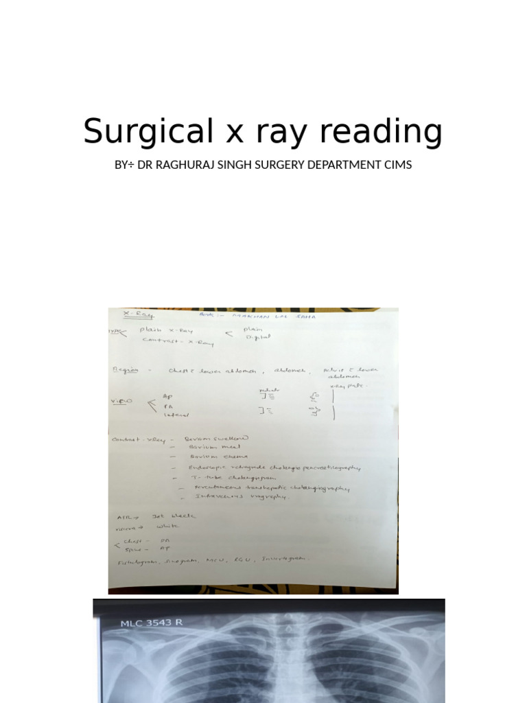 surgical x-ray | PDF