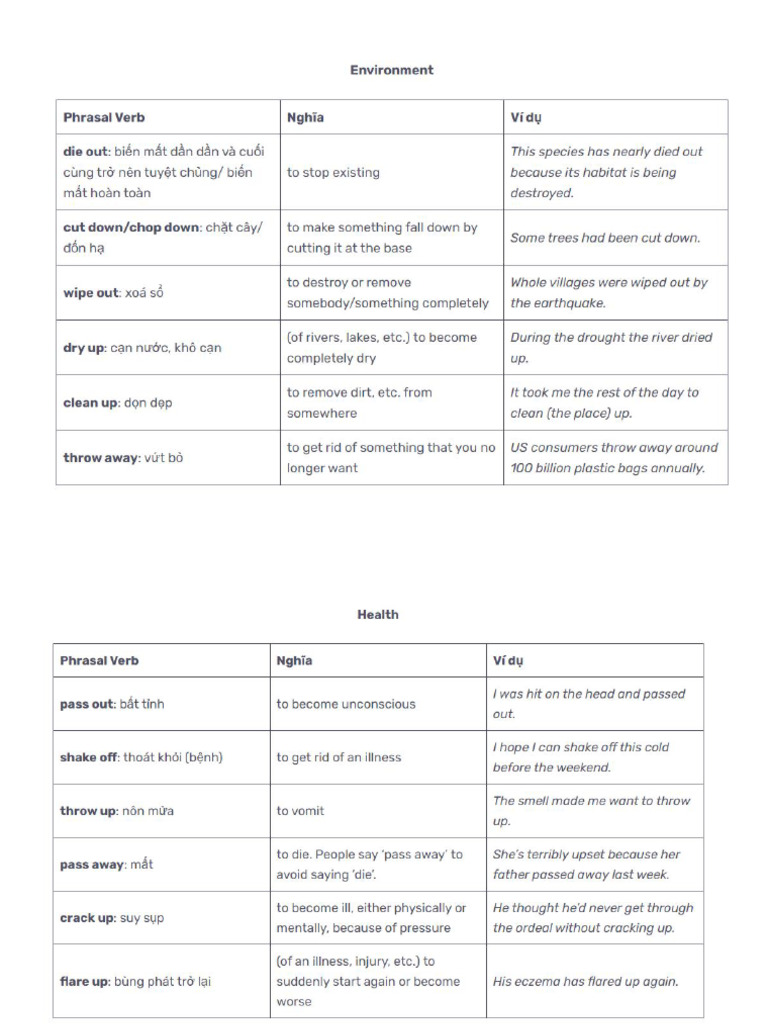 Phrasal Verbs - MT | PDF