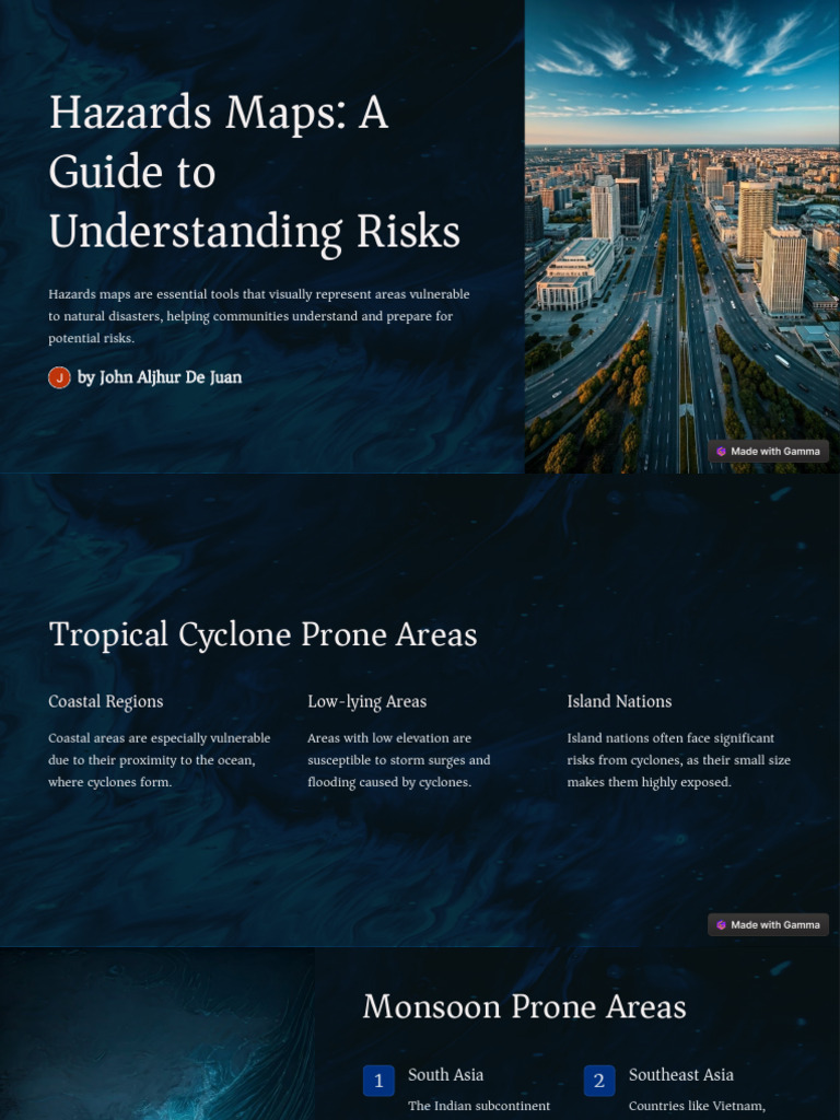 Hazards-Maps-A-Guide-to-Understanding-Risks | PDF | Flood | Emergency Management