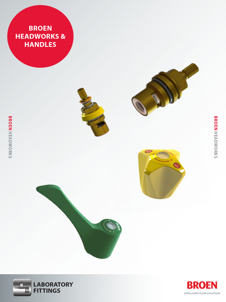 BROEN Headworks - Spare Parts | PDF | Valve | Materials