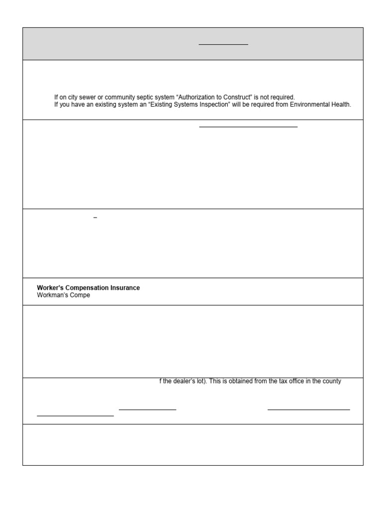 Residential Building Permit Checklist | PDF | Basement | Framing ...