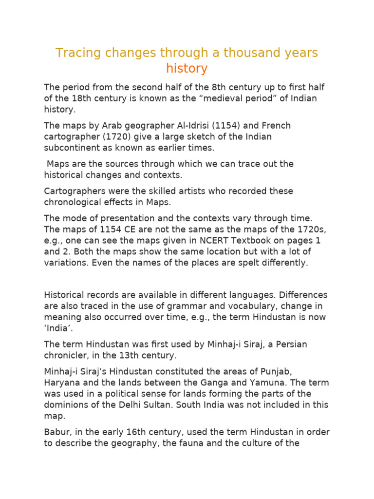 tracing changes | PDF | Manuscript | Ulama