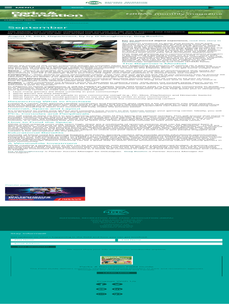 Community Gaming Center Guide | PDF | Video Game Consoles | Personal ...