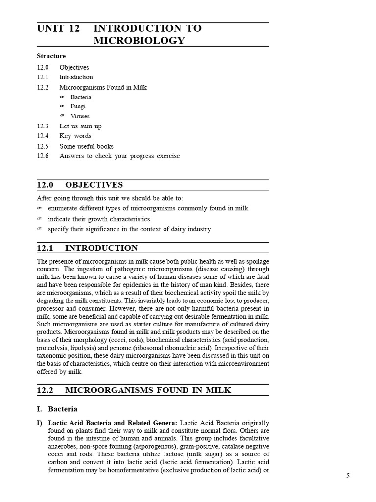 Introduction to Microbiology | PDF | Mold | Bacteria