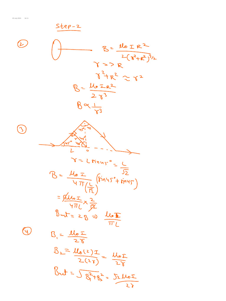 Moving Charges Step 2 | PDF