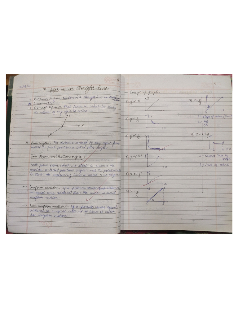 Physics Class 11th ch3, ch4 | PDF