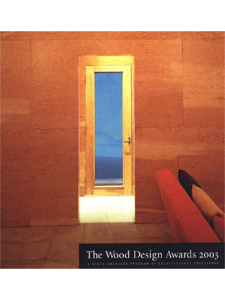 The Wood Design Awards 2003 | PDF
