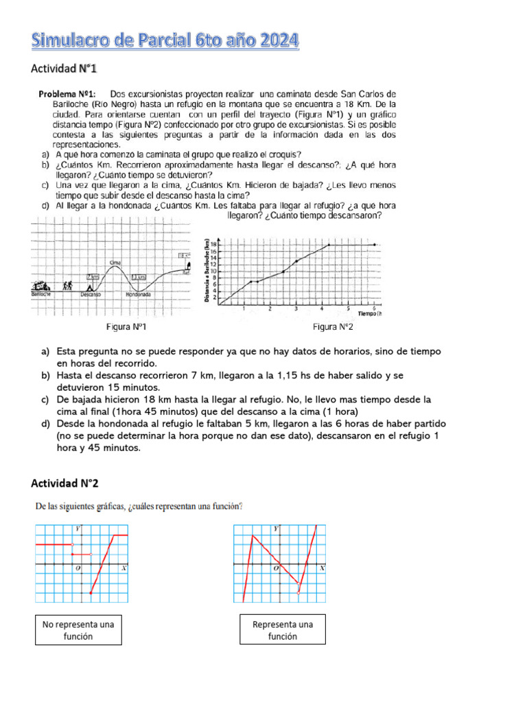Simulacro de Parcial 6to - Ano 2024 | PDF | Métodos y materiales de ...