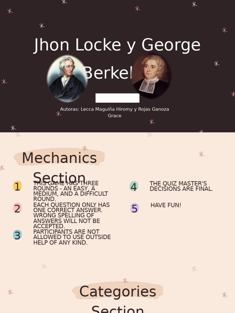 Locke y Berkeley Trabajo de Filo | PDF