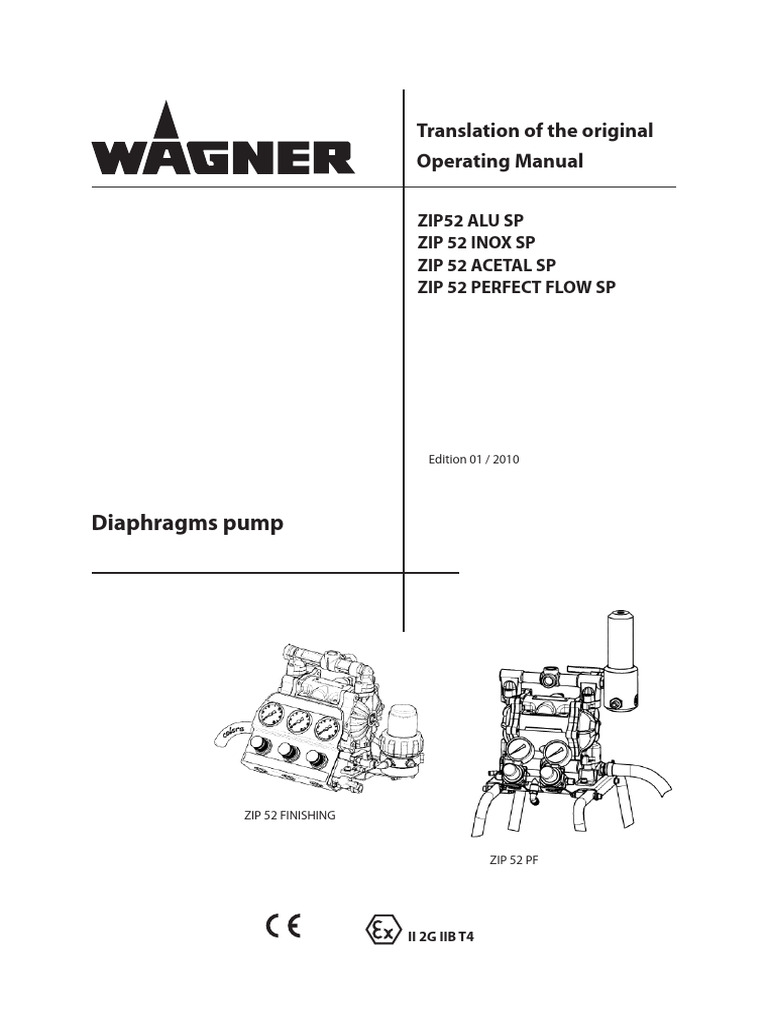 Wagner Colora Zip 52 | PDF | Personal Protective Equipment | Hazards