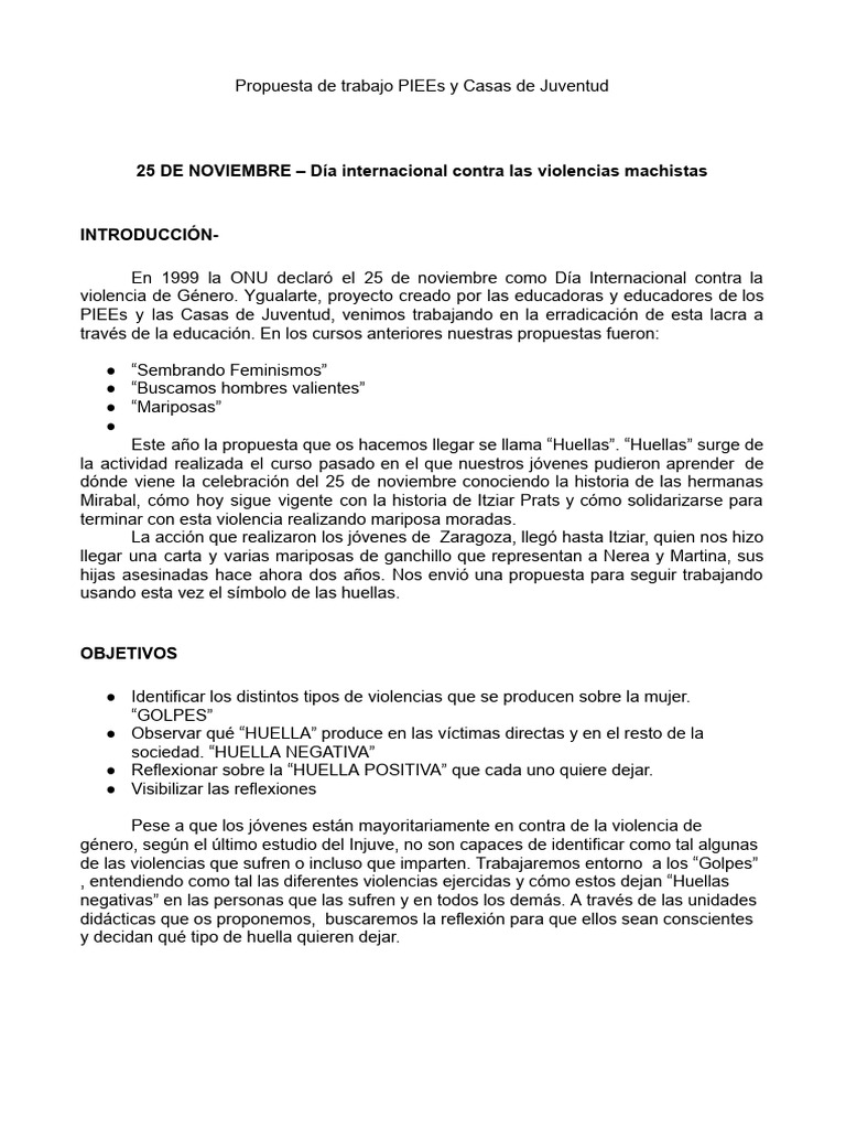 UNIDAD DIDACTICA1¦ y 2¦ ESO.docx-1 | PDF | Abuso infantil | Violencia